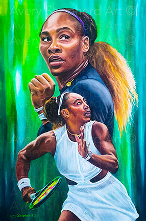 Serna Williams (The Goat) – Avery Shepherd Art